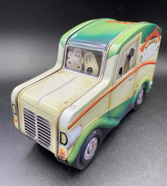 WALLACE & GROMIT Biscuit Tin Novelty Aardman 2010 Collectable Crumbs ...