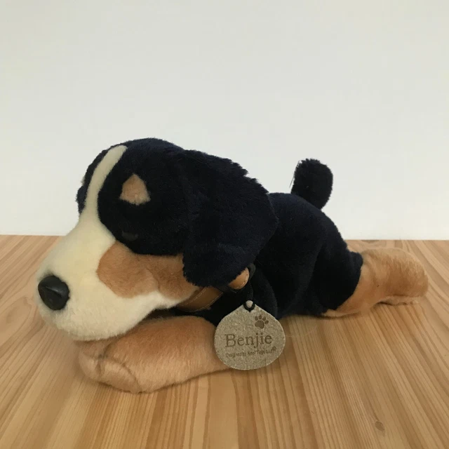 KEEL TOYS BERNESE Mountain Dog Small Laying Soft Toy Plush 'Benjie ...