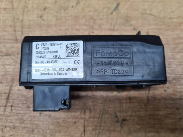 2016 MODULE CONTRÔLEUR D'antenne Ford Ranger Wildtrak 3.2 Tdci Ecu Eb3T-18D816-Cf EUR 34,50 ...