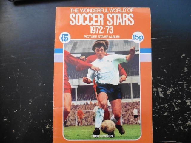 1972-73 FKS WONDERFUL World Soccer Stars Football Sticker Album 100% ...