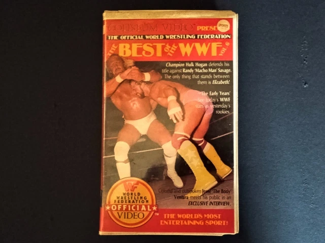 BEST OF THE WWF Vol. 6 VHS WF020 by Coliseum Video TESTED & WORKING £24 ...