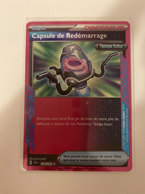 CARTE POKÉMON CAPSULE De Redémarrage 158/162 Forces Temporelles EUR 3,50 - PicClick FR