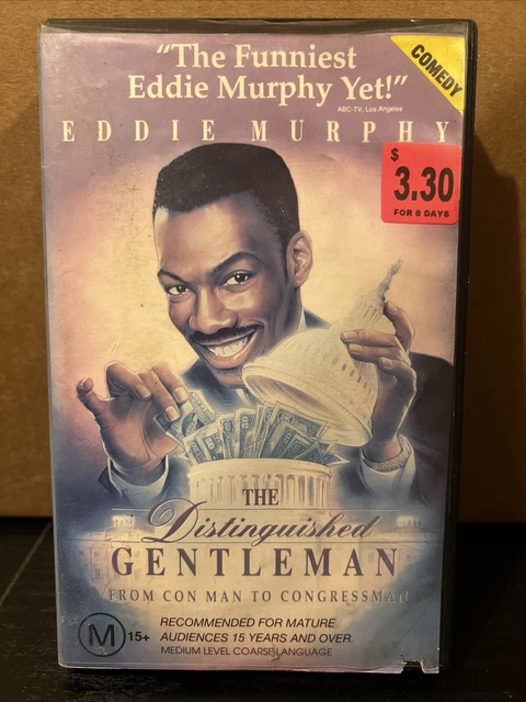 THE DISTINGUISHED GENTLEMAN - Eddie Murphy - VHS Ex Rental Big Box ...
