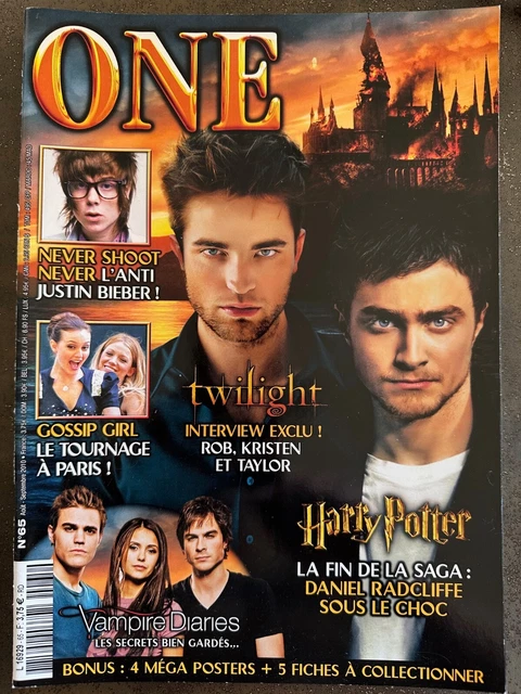 MAGAZINE ONE N°65, Twilight, Muse, Gossip girl, Vampire Diaries, Harry ...