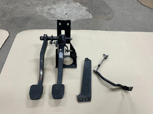 BMW E30 OEM LHD Manual Transmission Set Pedals Clutch Brake Accelerator ...