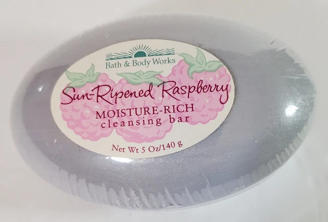 BATH & BODY Works Sun Ripened Raspberry Moisture-Rich cleansing bar 5 ...