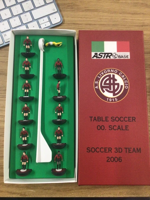 ASTROBASE SOCCER 3D Subbuteo Table Football Team AS Livorno (ITA) 2006 ...
