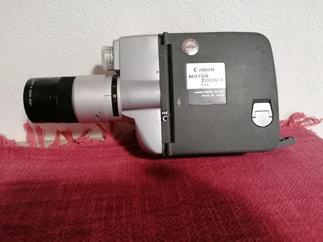 CANON MOTOR ZOOM 8 Eee Cinepresa 8 Mm Videocamera Vintage EUR 15,00 ...