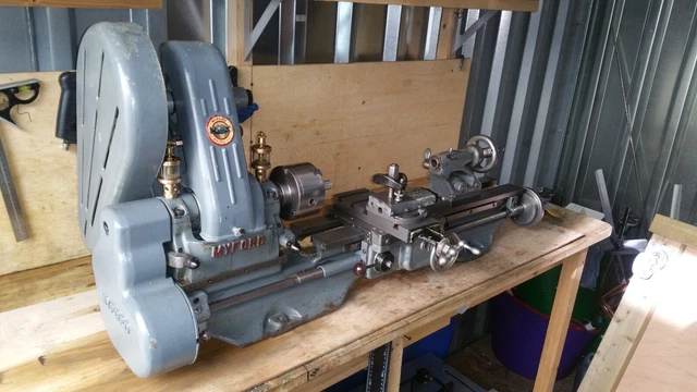 MYFORD ML7 LATHE manufactured in UK 1954 serial number K32284 original ...