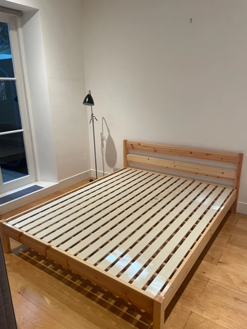MUJI LARGE DOUBLE bed frame £44.36 - PicClick UK