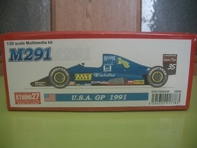 1/20 STUDIO ENA Lamborghini M291 (USA GP) Modèle En Kit Auto EUR 836,96 ...