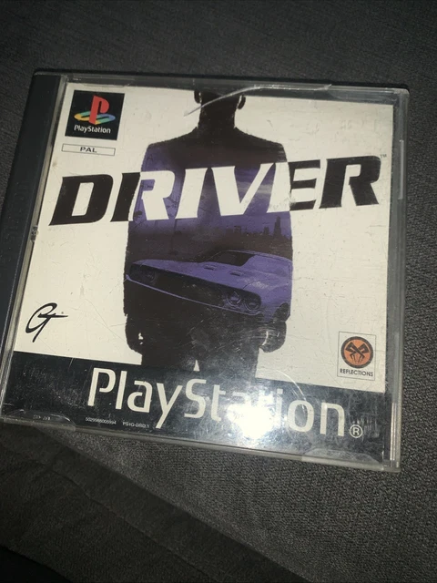 SONY PLAYSTATION DRIVER PS1 Complete Car Racing Game in Original Black ...