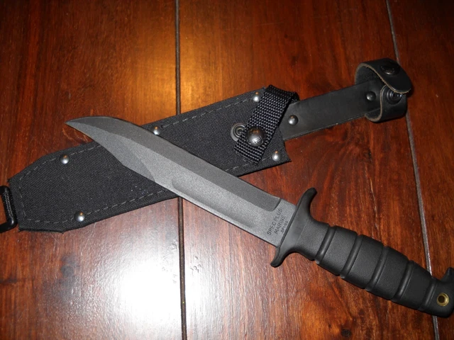 OUTDOORMESSER FELDMESSER ONTARIO Spec Plus 1 Marine Wombat Knife OKC ...