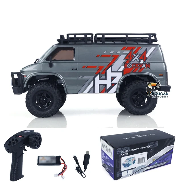 CR18P 1810503 1/18 4X4 Rock Crawler Electric RC Off Road Vehicle ...