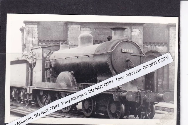 BR EX CALEDONIAN - 72 Cl. 4-4-0 No. 54480 @ Inverness- Vintage Image ...