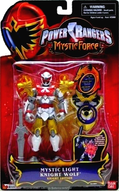 POWER RANGERS MYSTIC Force Light Knight Edition Wolf Ranger Factory ...