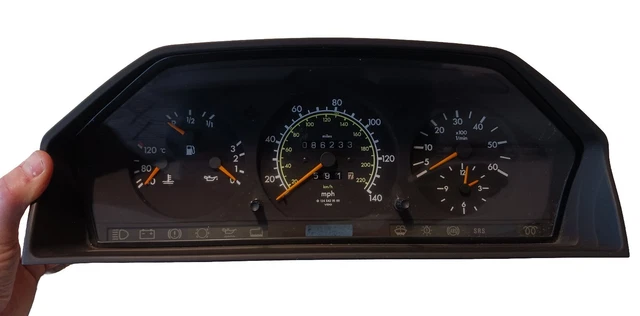 MERCEDES-BENZ W124 INSTRUMENT Cluster Deisel 1244408011 £139.99 ...