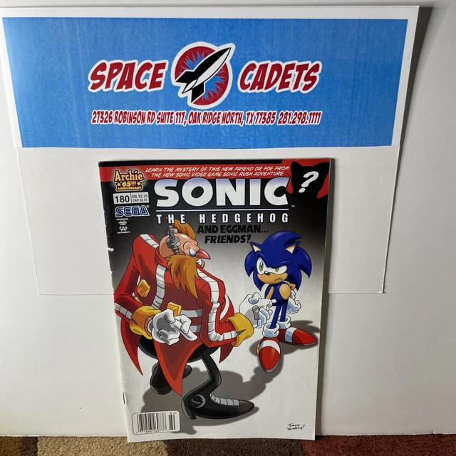 SONIC THE HEDGEHOG #180 Sega Archie Comics Yardley EUR 14,44 - PicClick FR