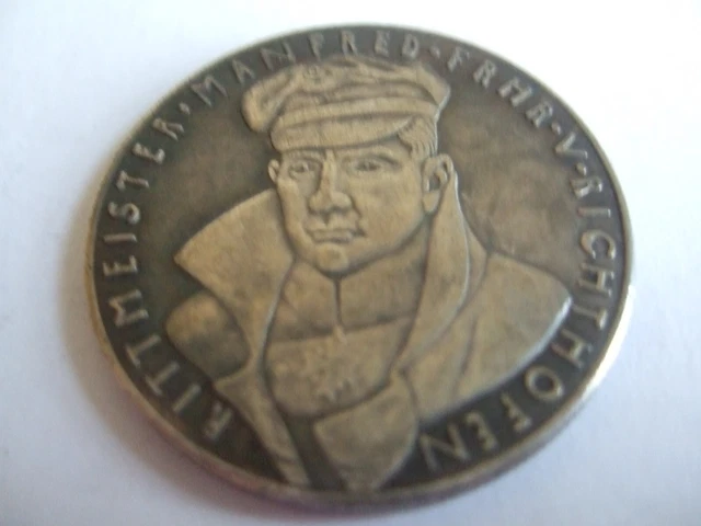 GERMAN WW1 COMMEMORATIVE Coin Von Richthofen £4.00 - PicClick UK
