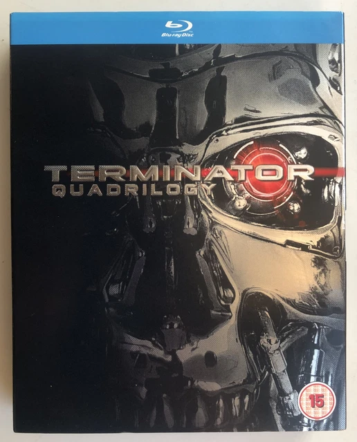 THE TERMINATOR BOXSET blu-ray discs judgment day rise of the machines ...