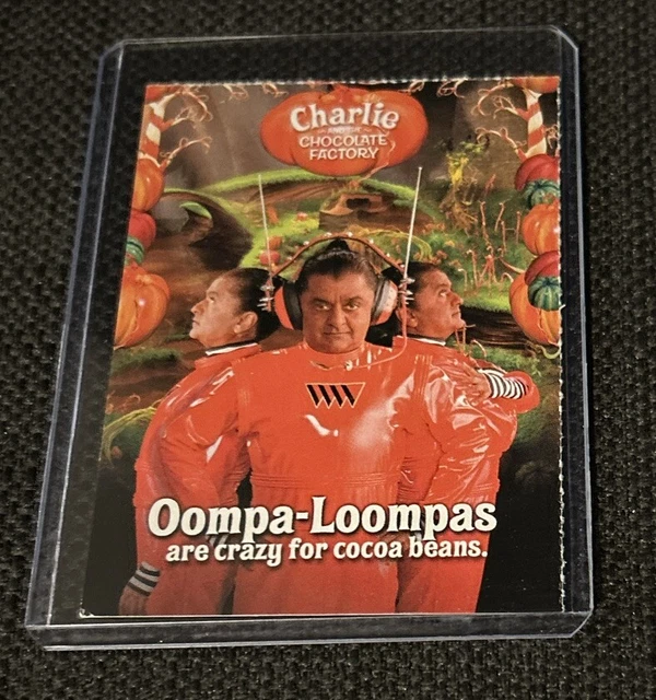 CHARLIE AND THE Chocolate Factory OOMPA-LOOMPAS RARE Nickelodeon Rookie ...