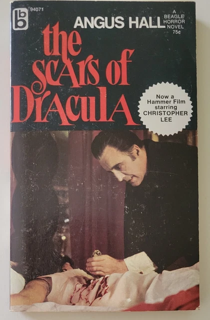 THE SCARS OF DRACULA 1971 Angus Hall Hammer horror Christopher Lee Very ...
