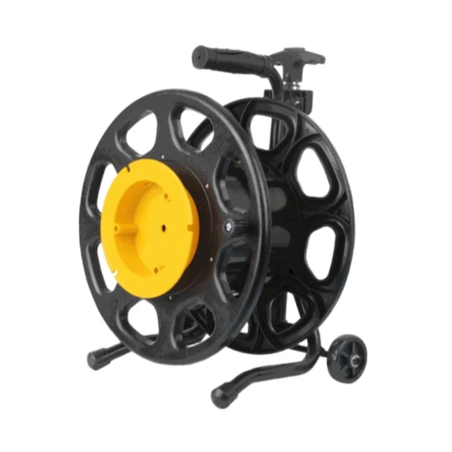 EMPTY CABLE REEL Fiber Optic Cable Tray Sturdy Portable Extension Cord ...