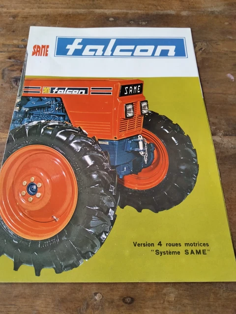 PROSPECTUS TRACTEUR SAME Falcon Trattori Brochure Prospekt Tractor Fiat EUR 7,50 - PicClick DE
