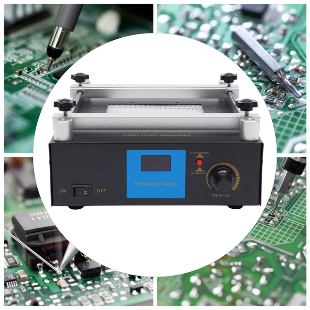 DIGITAL BGA INFRARED Preheating Rework Station Soldering Preheater ...