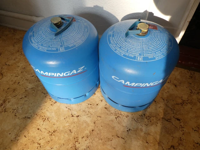 GASFLASCHE CAMPINGAZ R907 Leer 2 Stück Eigentum / Tausch Flaschen EUR ...