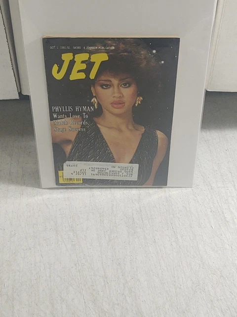 VINTAGE JET MAGAZINE October 1, 1981/Phyllis Hyman £29.89 - PicClick UK