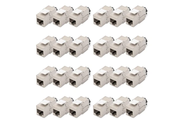 DIGITUS KEYSTONE MODULE cat. 6A shielded - 24 pieces - RJ45 - multi ...