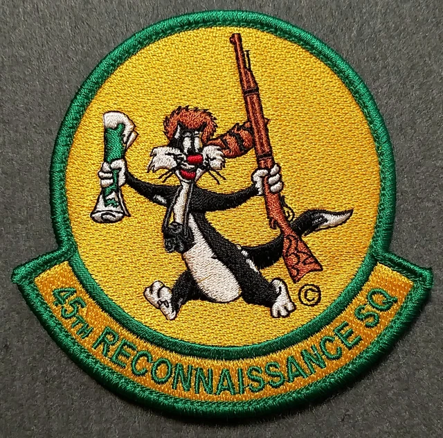 USAF 45TH RECONNAISSANCE Squadron RC-135 Offutt AFB Patch w/Velkro £8. ...