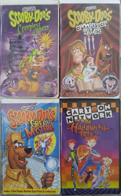 SCOOBY-DOO CARTOON NETWORK VHS Lot de 4 Hanna-Barbera EUR 30,37 ...