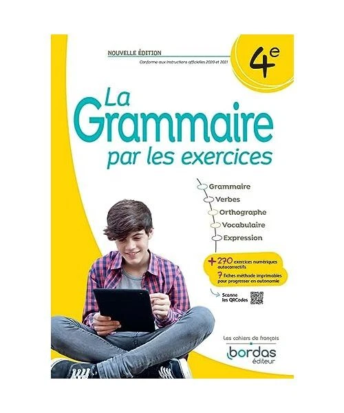 LA GRAMMAIRE PAR les exercices - 4e - 2023 - Cahier - élève, Paul ...