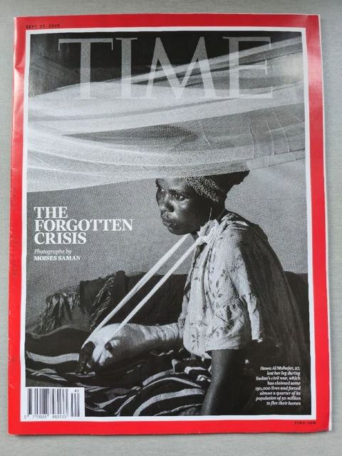 TIME MAGAZINE 29TH September 2025 The Forgotten Crisis £8.07 - PicClick UK