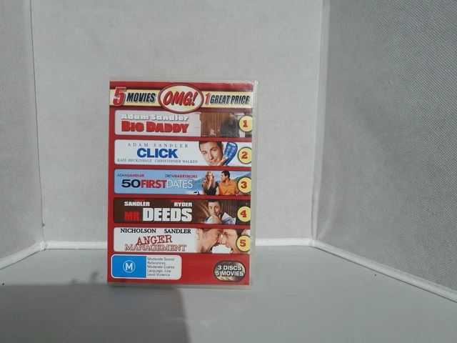 50 FIRST DATES / Anger Management / Big Daddy / Click / Mr Deeds | Omg ...