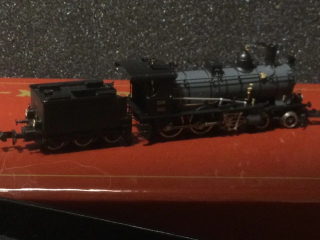 FULGUREX 1156/1 SBB steam locomotive A3/5 gauge n Gotthard track analog ...