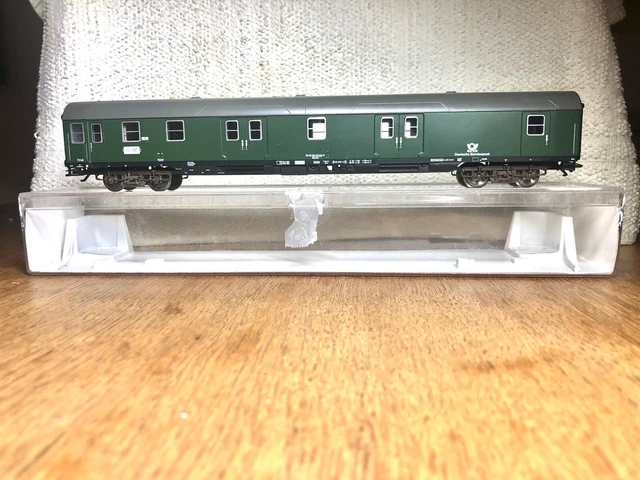 FLEISCHMANN 5102 POST Car DB Epoch IV Green 73148 - HO Boxed Excellent ...