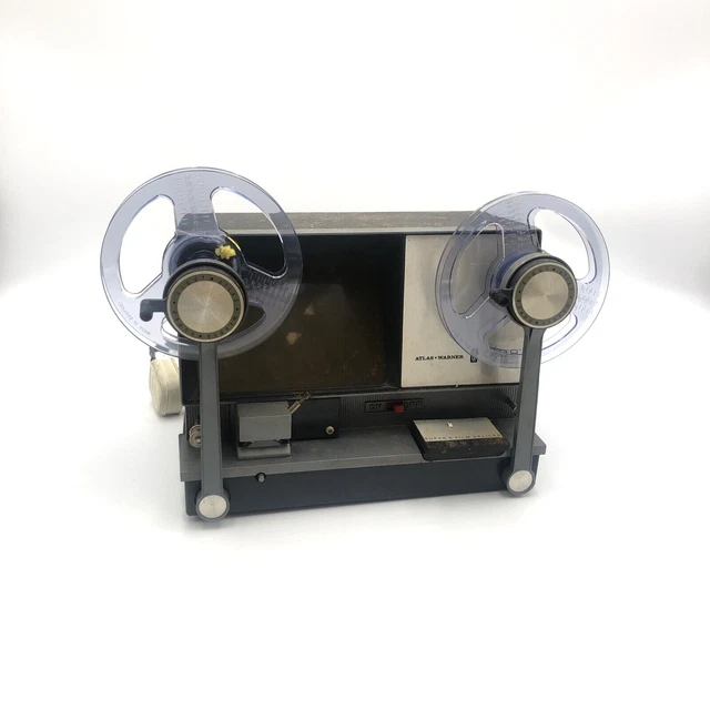 VINTAGE ATLAS WARNER Super 8 Movie Editor / Viewer Model 500 - Untested ...