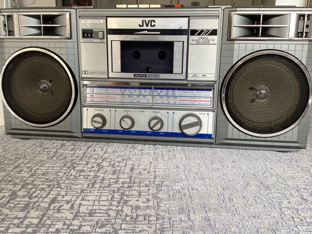 JVC VINTAGE REGISTRATORE A Cassette Radio Stereo Rc-770L EUR 174,52 ...