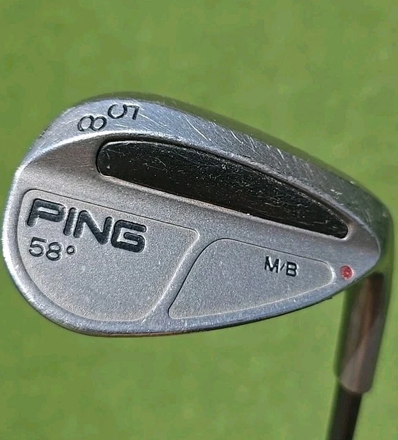 PING M/B MB 58° 🔴 Red Dot Lob Wedge Stiff Flex I3+ Graphite RH New ...