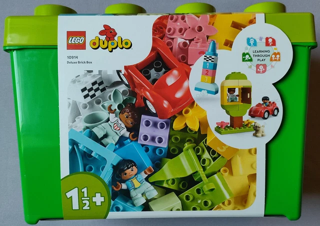 LEGO DUPLO 10914 Classic Deluxe Brick Box Storage Box Learning Toy ...