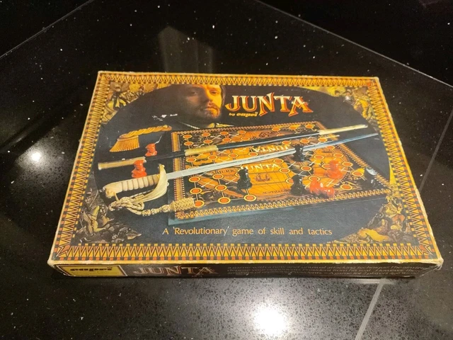 VINTAGE JUNTA BOARD Game By Capri - 1975 - Complete - Rare - Strategy ...