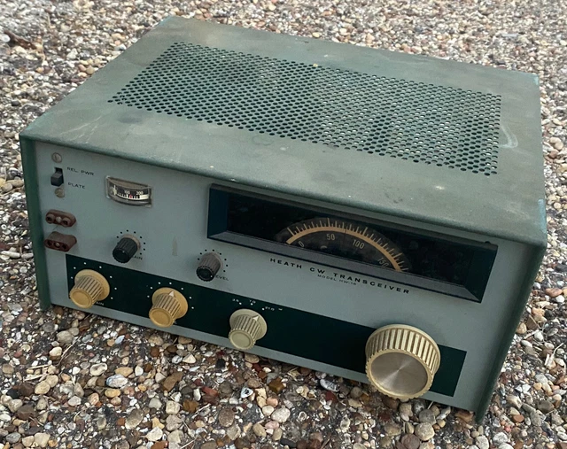 HEATHKIT HW-16 80/40&15 Meter CW Ham Radio Transceiver UNTESTED FOR ...
