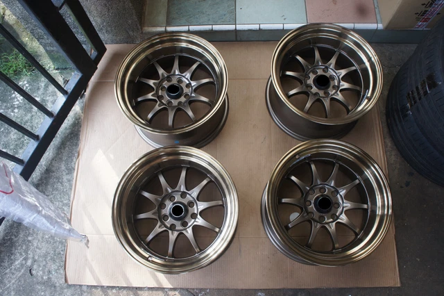 POUR MIATA MX5 civic e30 eg6 datsun ae86 ta22 JDM CE bronze style 15 ...