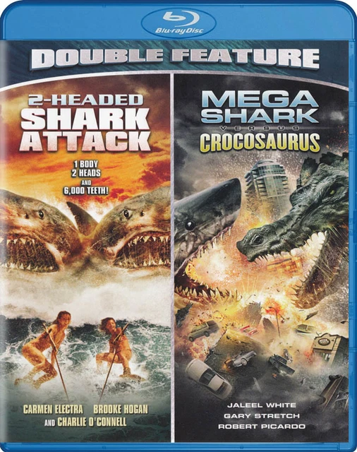 2-HEADED SHARK ATTACK / Mega Shark Versus Crocodile Neuf Bleu EUR 13,28 ...