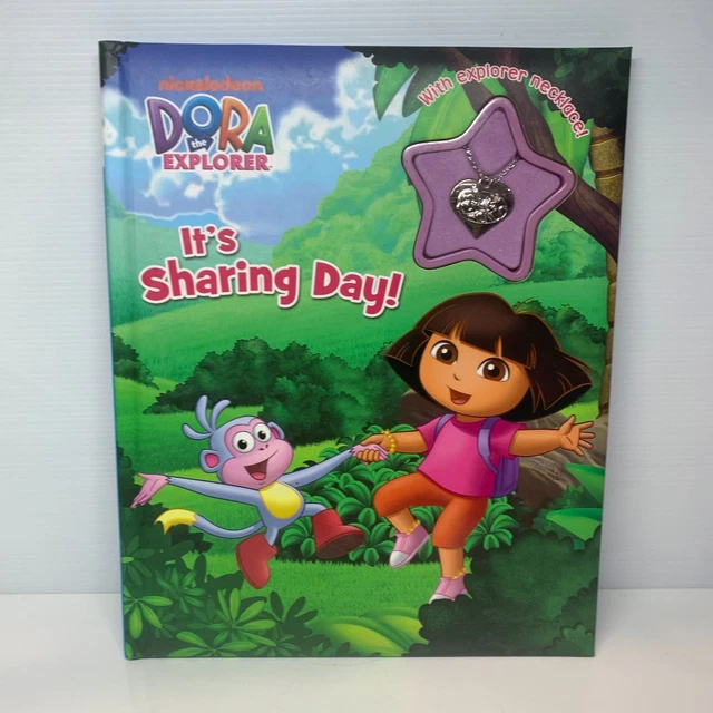 DORA THE EXPLORER: It's Sharing Day By Kirsten Larsen (Hardcover Book ...