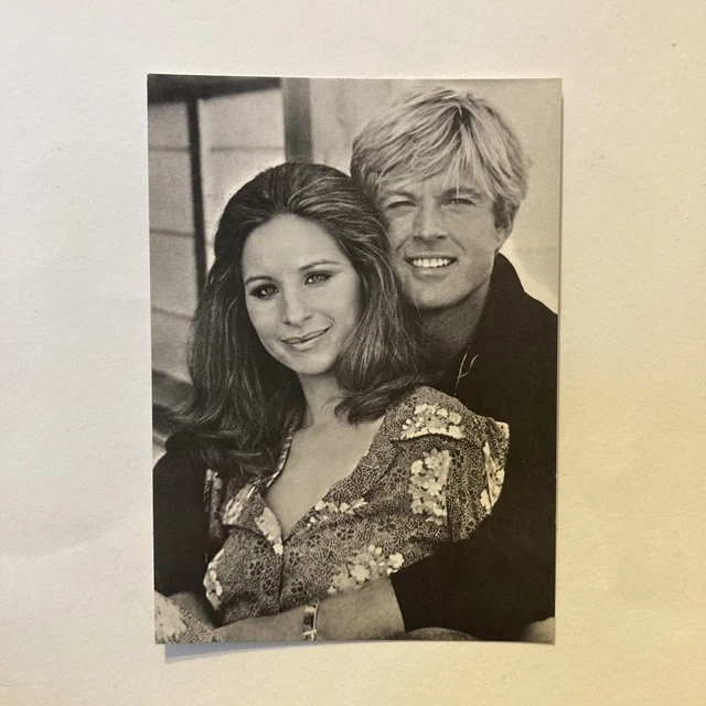 ROBERT REDFORD BARBRA Streisand The Way We Were 1973 Rare Movie ...