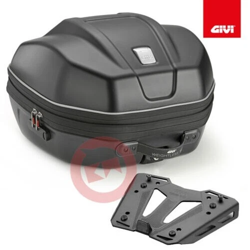 GIVI TOP-CASE 34L WL901 + Set 6412FZ M8B Triumph Street Triple 765 2017 ...